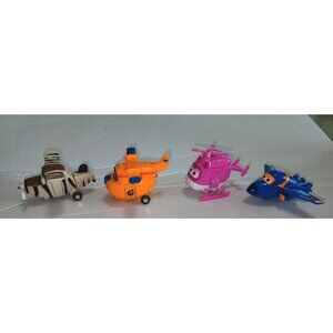 Disney pixar | Toys | Super Wings Transforming Mini Figures Set Of 4 ...